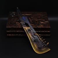 China 30Cm Toys Metal Sword Accessories Game Cosplay Monster Hunter Metal Sword Model for sale