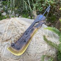 China 30Cm Toys Metal Sword Accessories Game Cosplay Monster Hunter Metal Sword Model for sale
