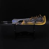 China 30Cm Toys Metal Sword Accessories Game Cosplay Monster Hunter Metal Sword Model for sale