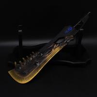 China 30Cm Toys Metal Sword Accessories Game Cosplay Monster Hunter Metal Sword Model for sale