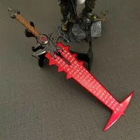 China Doom Eternal Crucible Sword 3d Printed For Cosplay Metal Sword Keychain Toys for sale