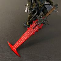 China Doom Eternal Crucible Sword 3d Printed For Cosplay Metal Sword Keychain Toys for sale