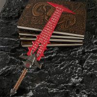 China Doom Eternal Crucible Sword 3d Printed For Cosplay Metal Sword Keychain Toys for sale