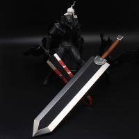 China Berserk Dragon Dragonslayer Greatsword Guts Sword Metal Cosplay Weapon Prop Display Stand for sale