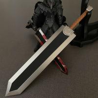 China Berserk Dragon Dragonslayer Greatsword Guts Sword Metal Cosplay Weapon Prop Display Stand for sale