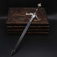 China 30CM Anime Sword Keychains Rivia Sword Inspired By The Witcher Great Sword With Scabbard Wall Decor for sale