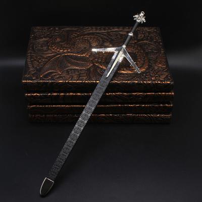 China 30CM Anime Sword Keychains Rivia Sword Inspired By The Witcher Great Sword With Scabbard Wall Decor for sale
