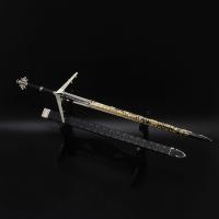 China 30CM Anime Sword Keychains Rivia Sword Inspired By The Witcher Great Sword With Scabbard Wall Decor for sale