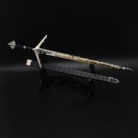 China 30CM Anime Sword Keychains Rivia Sword Inspired By The Witcher Great Sword With Scabbard Wall Decor for sale