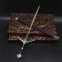 China 30CM Anime Sword Keychains Rivia Sword Inspired By The Witcher Great Sword With Scabbard Wall Decor for sale