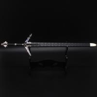 China 30CM Anime Sword Keychains Rivia Sword Inspired By The Witcher Great Sword With Scabbard Wall Decor for sale