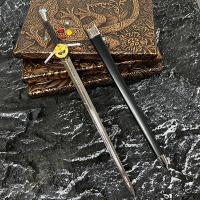 China Witcher 3 Wild Hunt Aerondight Sword Geralt Of Rivia Cosplay Sword Monster Slayer Sword White Wolf Sword for sale