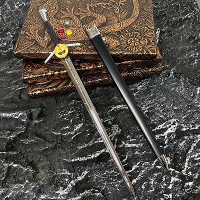 China Witcher 3 Wild Hunt Aerondight Sword Geralt Of Rivia Cosplay Sword Monster Slayer Sword White Wolf Sword for sale