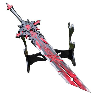 China Metal casting Unisex Anime Sword Keychains For Diluc Or Razor for sale