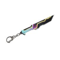China Valorant Glitchpop Keychain, Valorant Melee Keychain Glithpop knife mini metal toy for sale