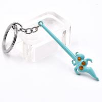 China LOL character sword, mini metal casting, detail restoration stock keychain the ornaments toys and best gift for sale