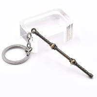 China JingGuBang LOL mini metal character Sunwukong sword detail restoration Key chain Backpack accessories figure props for sale