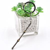 China JingGuBang LOL mini metal character Sunwukong sword detail restoration Key chain Backpack accessories figure props for sale