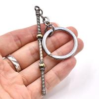 China JingGuBang LOL mini metal character Sunwukong sword detail restoration Key chain Backpack accessories figure props for sale