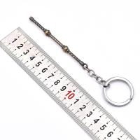 China JingGuBang LOL mini metal character Sunwukong sword detail restoration Key chain Backpack accessories figure props for sale