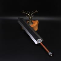 China Japanese popular anime manga character metal sword Berserk Guts sword keychain toys art 30CM for sale