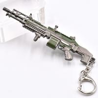 China Competitive shooting game Ape x Hero breathing fire light machine gun model 11CM for sale