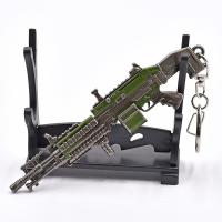 China Competitive shooting game Ape x Hero breathing fire light machine gun model 11CM for sale