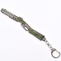 China Custom shooting competitive game ape X Hero Peace Defender Shotgun gun mini metal model 11CM keychain for sale