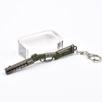 China Custom shooting competitive game ape X Hero Peace Defender Shotgun gun mini metal model 11CM keychain for sale