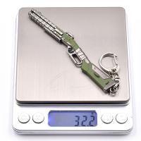 China Custom shooting competitive game ape X Hero Peace Defender Shotgun gun mini metal model 11CM keychain for sale