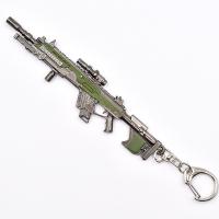 China Famous game character metal gun keychain Hero Peace Defender Shotgun model 11CM from China Manufacturer for sale