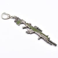 China Famous game character metal gun keychain Hero Peace Defender Shotgun model 11CM from China Manufacturer for sale