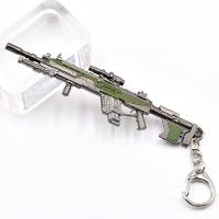 China Famous game character metal gun keychain Hero Peace Defender Shotgun model 11CM from China Manufacturer for sale