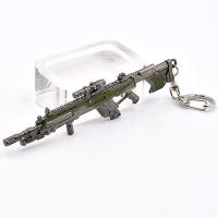 China Famous game character metal gun keychain Hero Peace Defender Shotgun model 11CM from China Manufacturer for sale