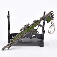 China Famous game character metal gun keychain Hero Peace Defender Shotgun model 11CM from China Manufacturer for sale
