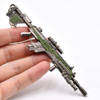 China Famous game character metal gun keychain Hero Peace Defender Shotgun model 11CM from China Manufacturer for sale