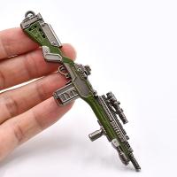 China Customizing the popular shooter action game Hero Longbow precision sniper Ape x Mini shrink metal plate gun model for sale