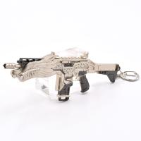 China Mini metal gun model art keychain Ape x shoot game 11 cm Customized prodrct spot Fancy Fancy keyintg for sale