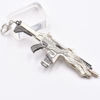 China Mini metal gun model art keychain Ape x shoot game 11 cm Customized prodrct spot Fancy Fancy keyintg for sale