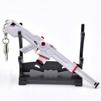 China Valorant shooter equipping Spectrum Phantom Metal gun models Keychain Crafts Gift Decoration Wholesaler customization for sale