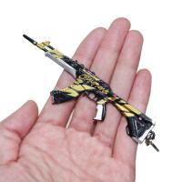 China Shooting Game Valorant Mini Metal Gun Model Champions Vandal Keychain Customized for sale