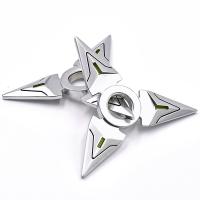 China White Silver Darts Shooting Game Overwatch Keychain Gyro Metal Crafts 1/1 Reduction Gift Toys for sale
