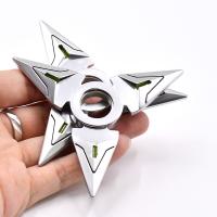 China White Silver Darts Shooting Game Overwatch Keychain Gyro Metal Crafts 1/1 Reduction Gift Toys for sale