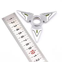 China White Silver Darts Shooting Game Overwatch Keychain Gyro Metal Crafts 1/1 Reduction Gift Toys for sale