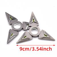China Action Game Overwatch keychain 1/1 Ratio Reduction Metal Silver Dart Keychain Fidget Spinner Toy Gift for sale