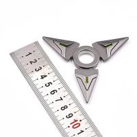 China Action Game Overwatch keychain 1/1 Ratio Reduction Metal Silver Dart Keychain Fidget Spinner Toy Gift for sale