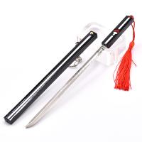 China Japan Anime Sword Keychains Naroto Uchiha Sasuke Grass Cutter Black Mini Metal Sword Katna Key Chain 22Cm Cosplay Toys for sale