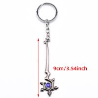 China Moba Game Lol Character Props Key Chain Metal Crafts Gold Copper Details Restore Gift Decoration for sale