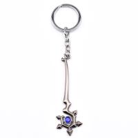 China Moba Game Lol Character Props Key Chain Metal Crafts Gold Copper Details Restore Gift Decoration for sale