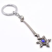 China Moba Game Lol Character Props Key Chain Metal Crafts Gold Copper Details Restore Gift Decoration for sale